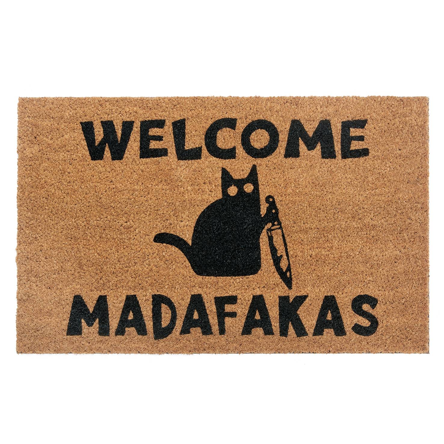 Fußmatte Kokos Welcome Madafakas kaufen | home24