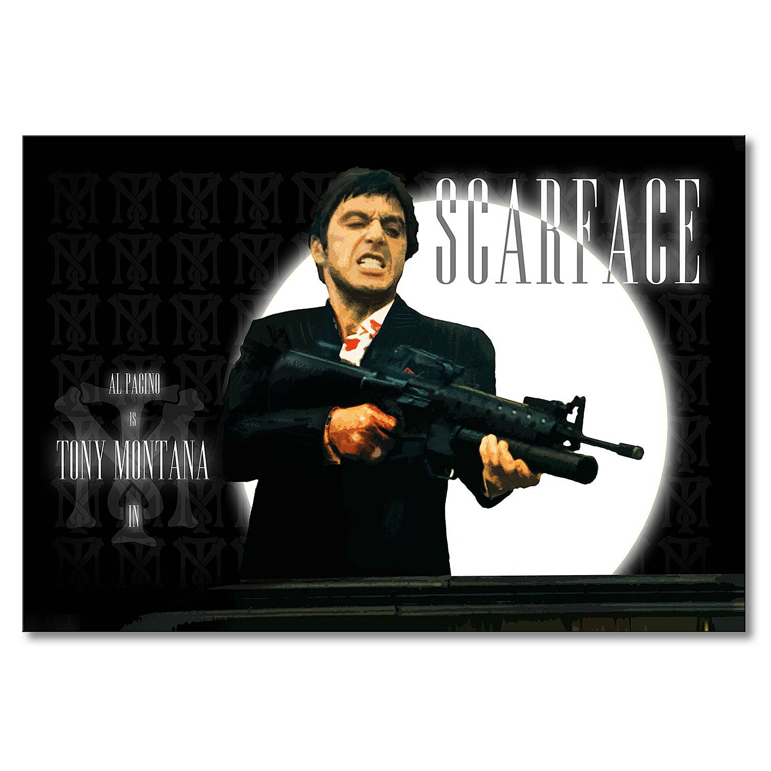 Impression sur toile Scarface | Je commande ! | home24