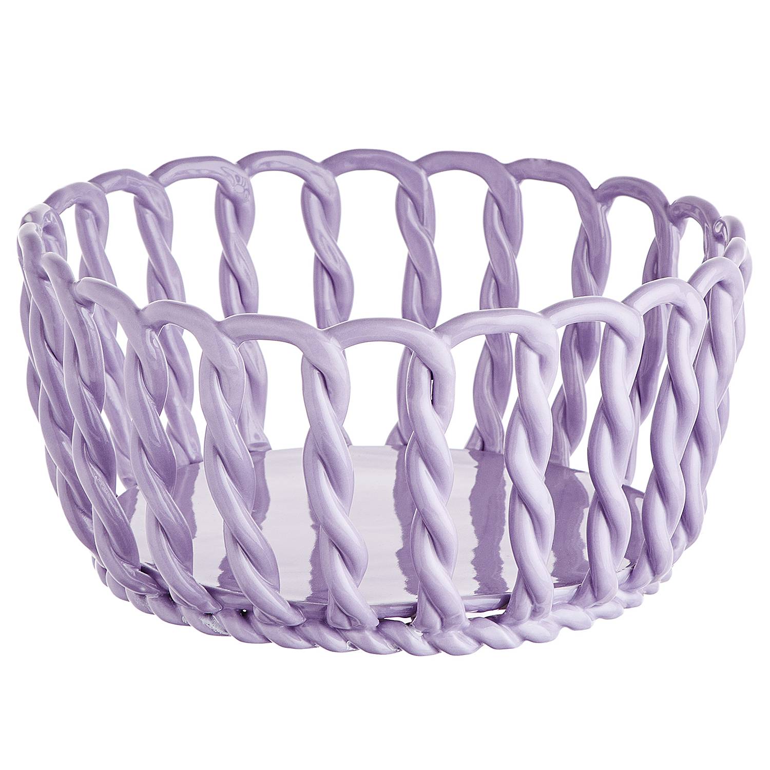 Panier en céramique CRAFT Ø25cm, lilas | Je commande ! | home24