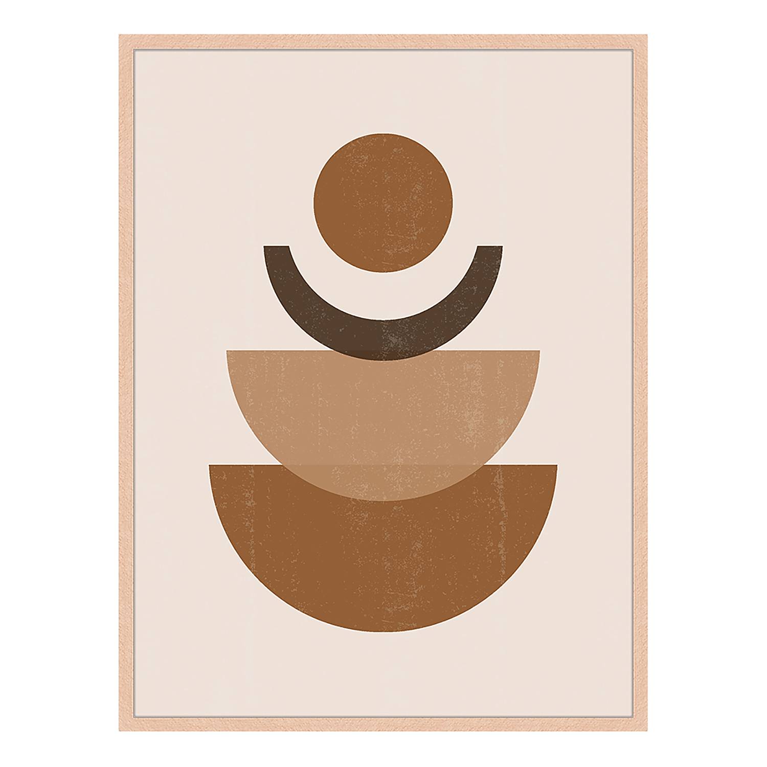 Tableau déco Abstract Geometric Beige | Je commande ! | home24