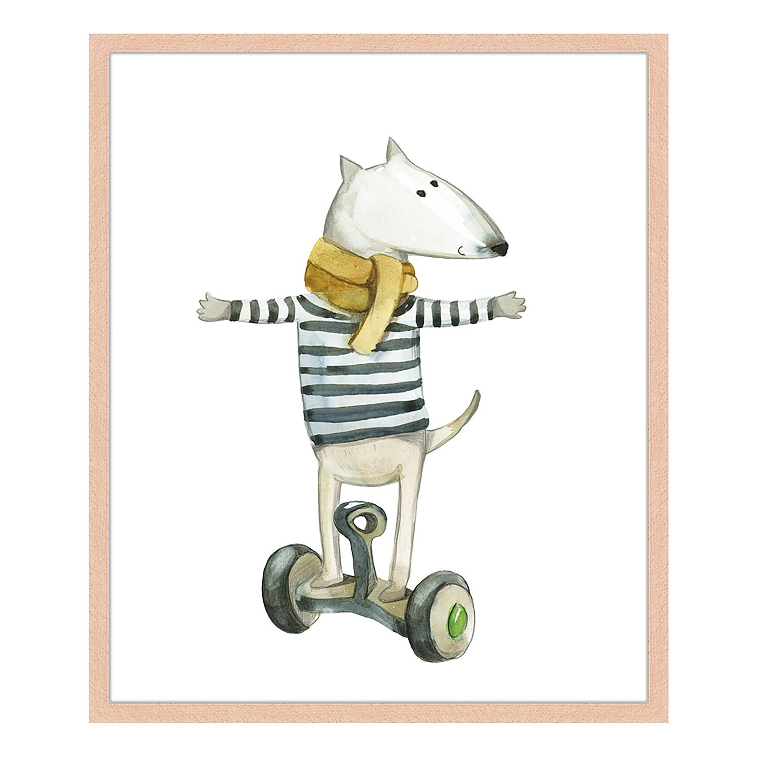 Bild Grey Smiling Dog kaufen | home24