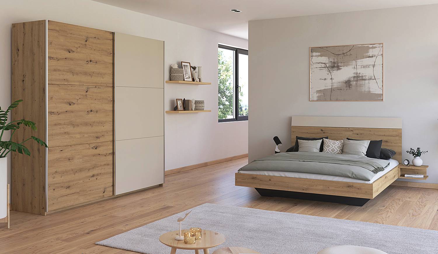 Set de chambre Monza 2 pièces Schweber | Je commande ! | home24