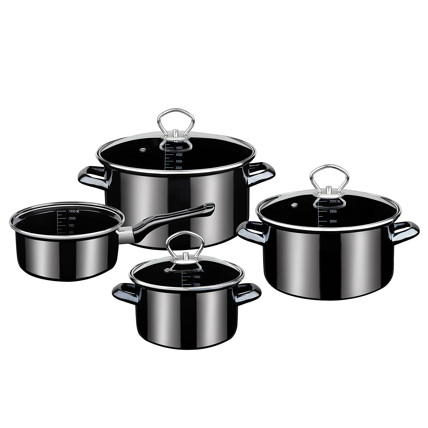Set de casseroles Black Star 7 pcs | Je commande ! | home24