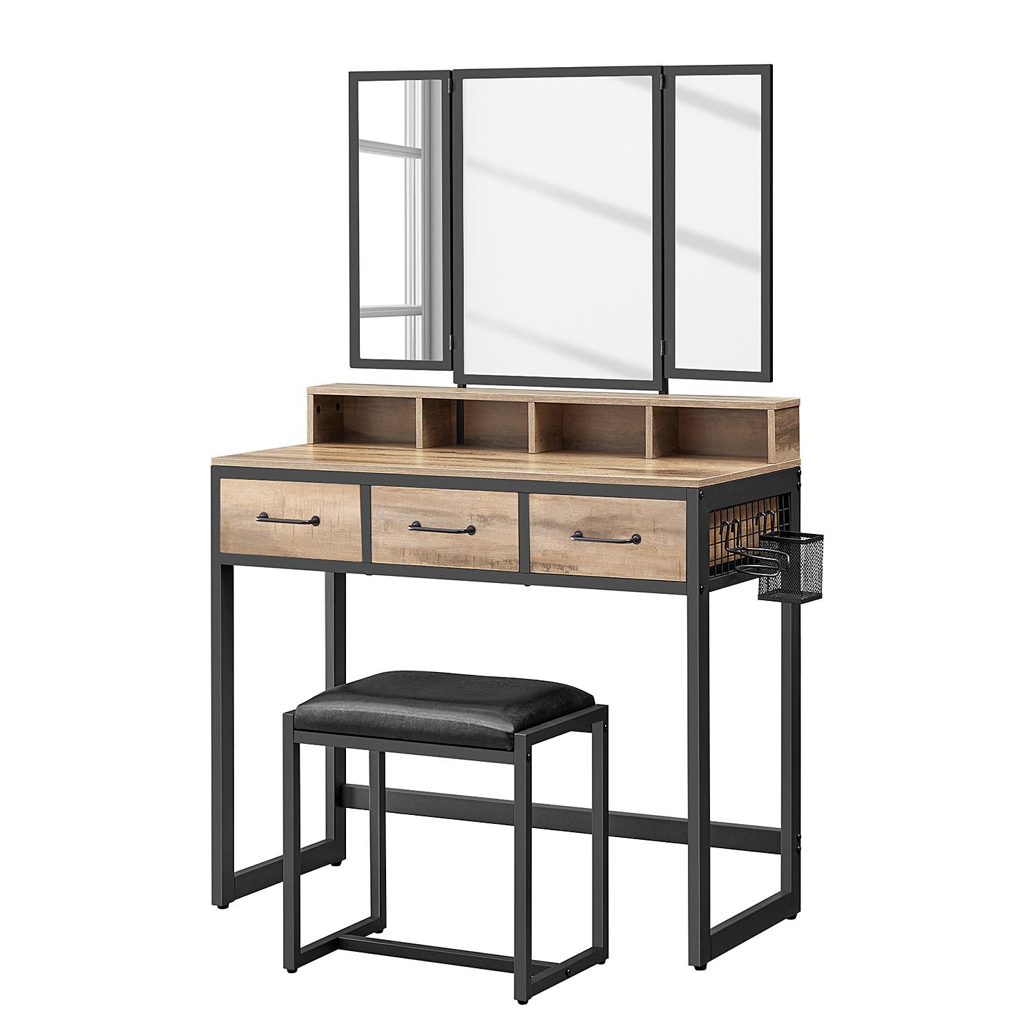 Kaptafel Acomb met hocker kopen | home24