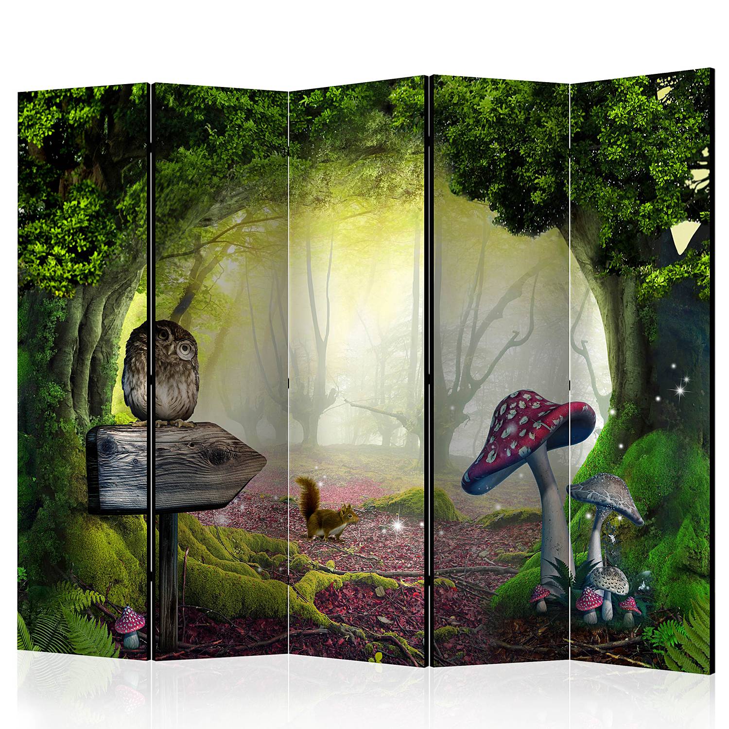 Paravent Le coin des hiboux acoustique | Je commande ! | home24