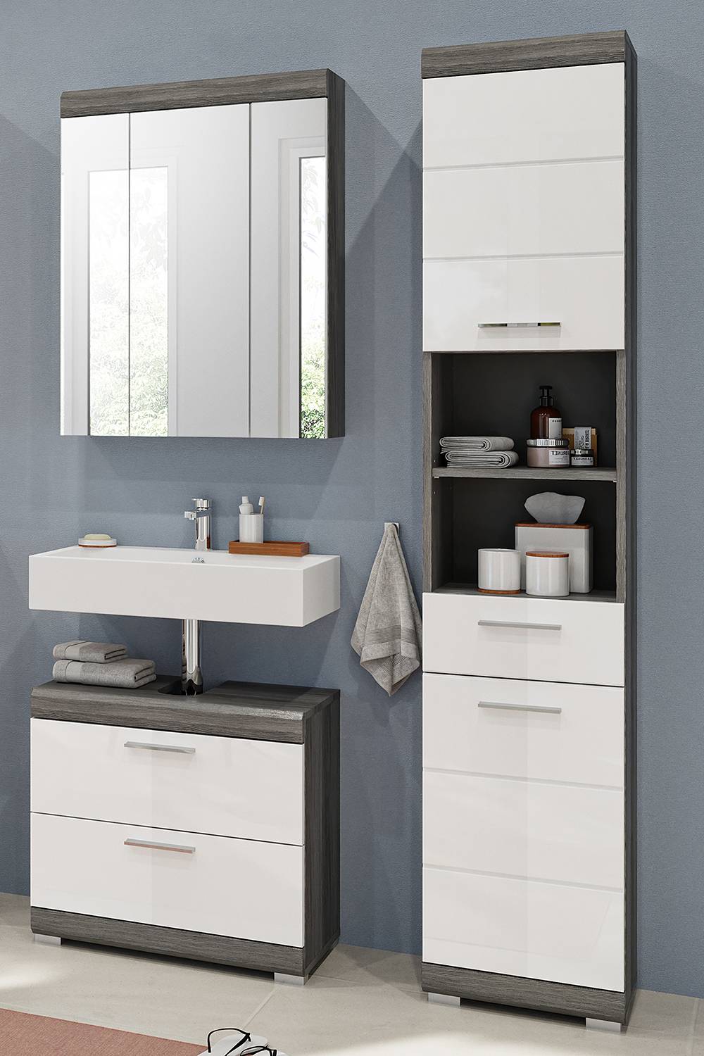 Badezimmerset Sarai 3-tlg Schubladen+SPS kaufen | home24