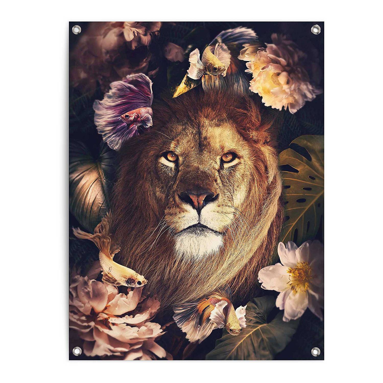 Impression sur PVC Jungle Lion | Je commande ! | home24