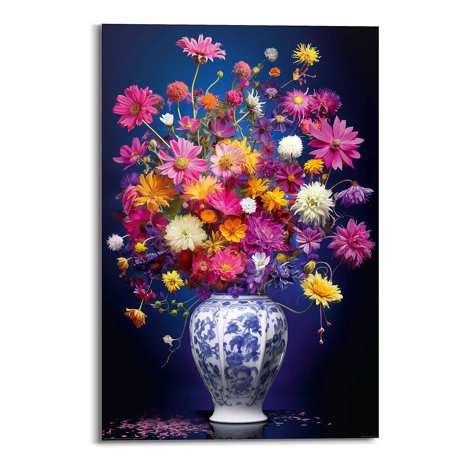 Tableau déco Delft Flowers | Je commande ! | home24