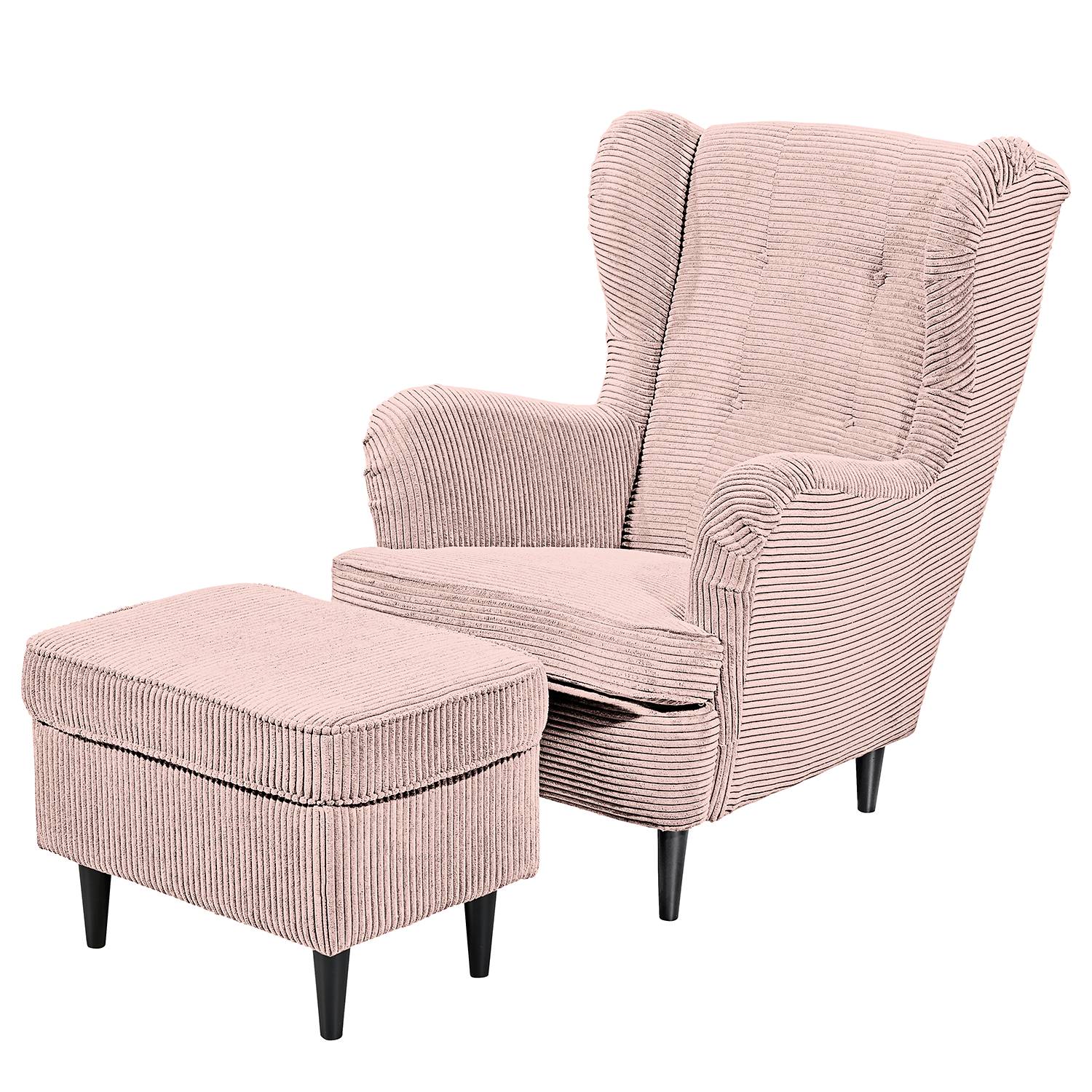 Rosa Ohrensessel jetzt online bestellen | home24