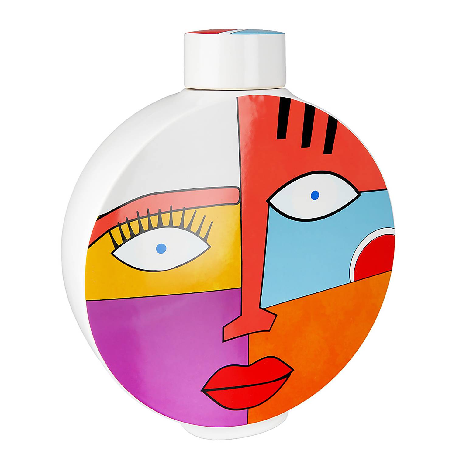 Vaas Grafic Face kopen | home24