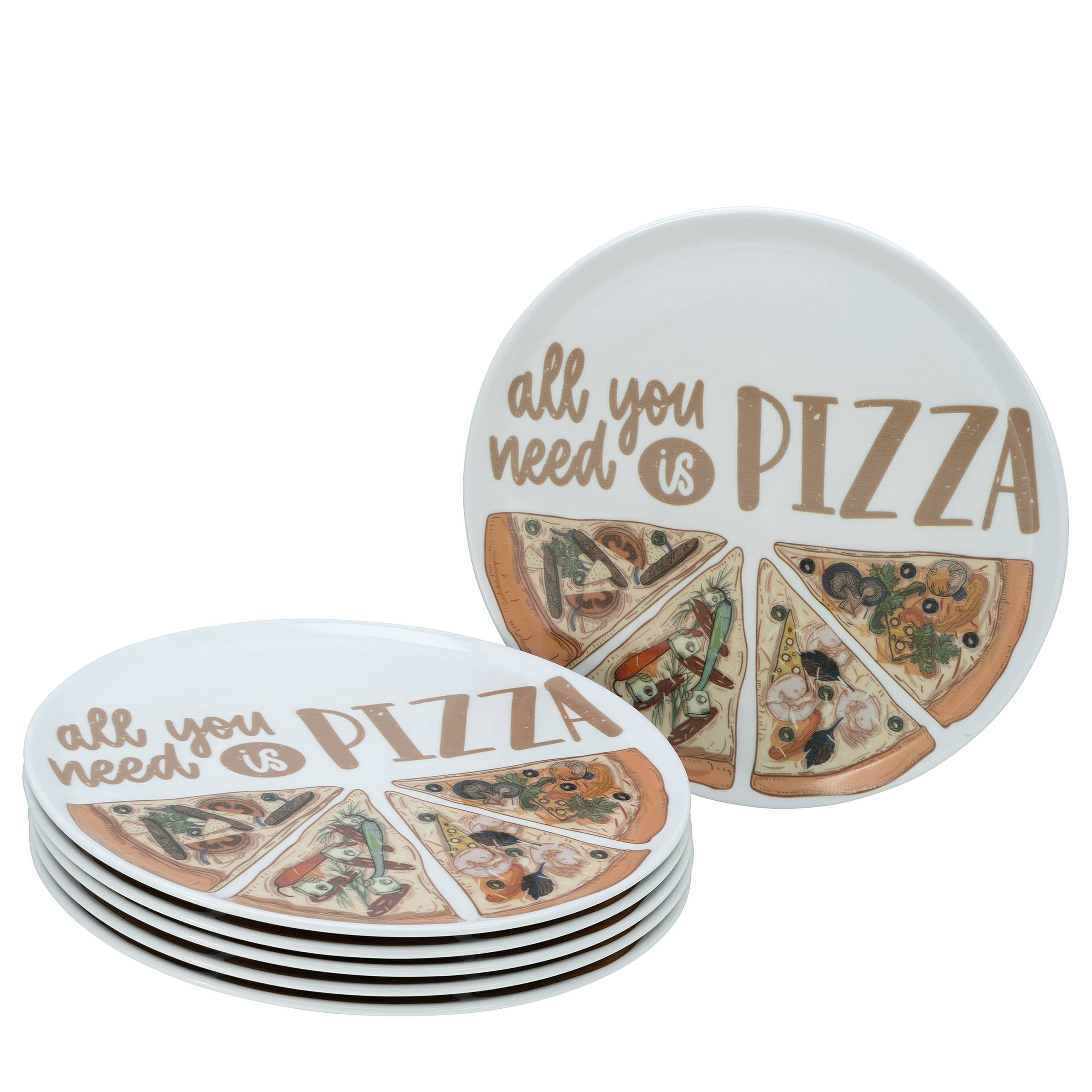 Pizzateller 33 cm Europa 6-teilig kaufen | home24