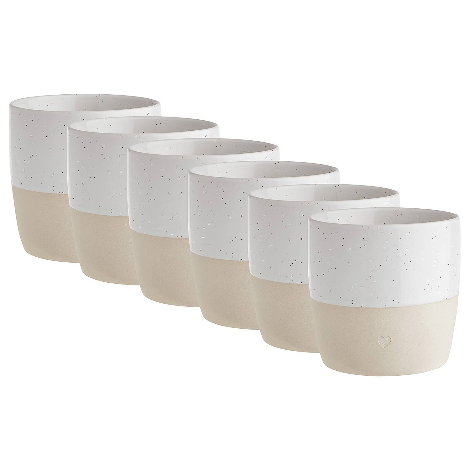 Tasse ME TIME Coeur - Lot de 6 | Je commande ! | home24