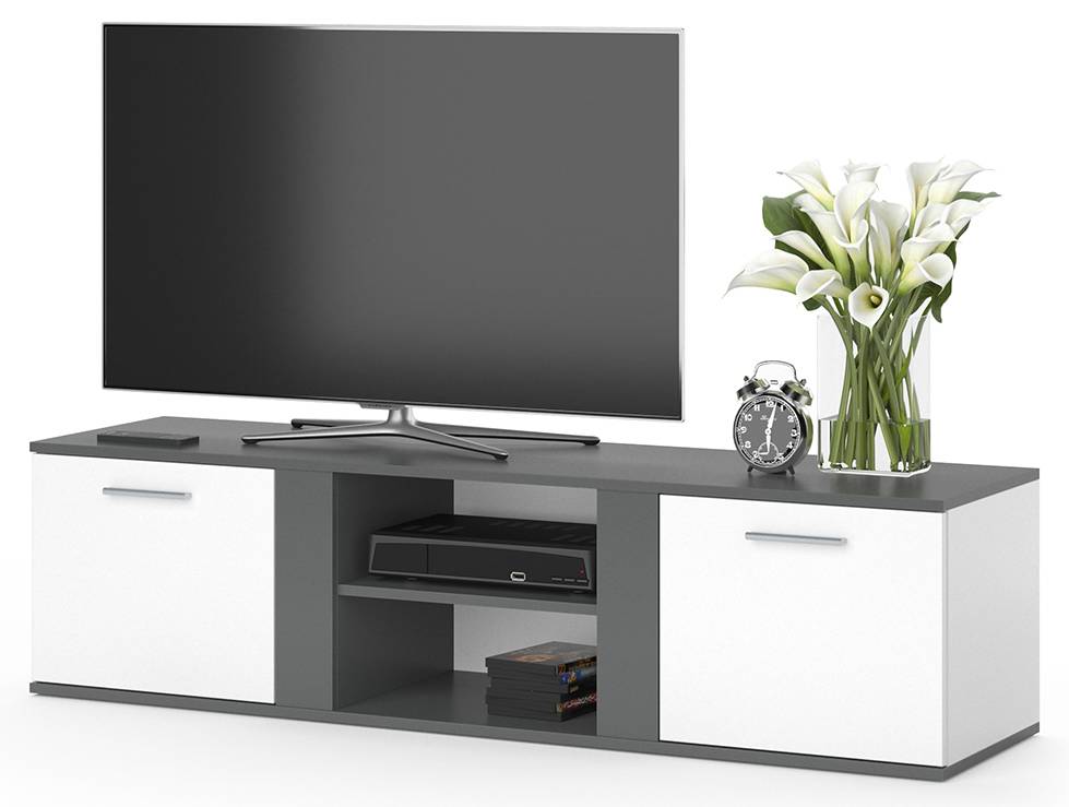 Lowboard Novelli Anthrazit/Weiß kaufen | home24