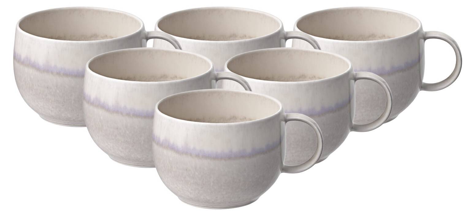 Kaffeetassen Perlemor Sand 6er Set kaufen | home24
