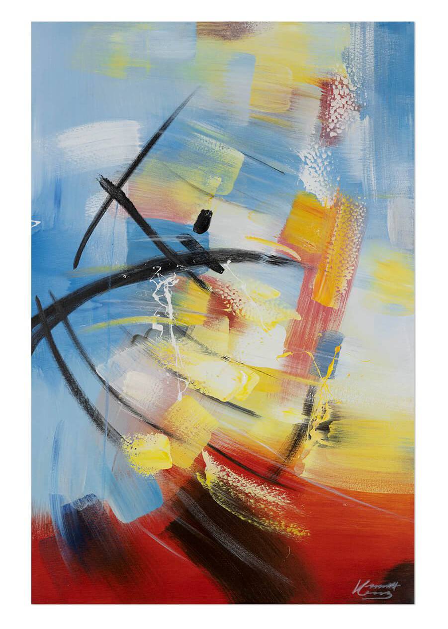 Tableau peint Abstract Dream World | Je commande ! | home24