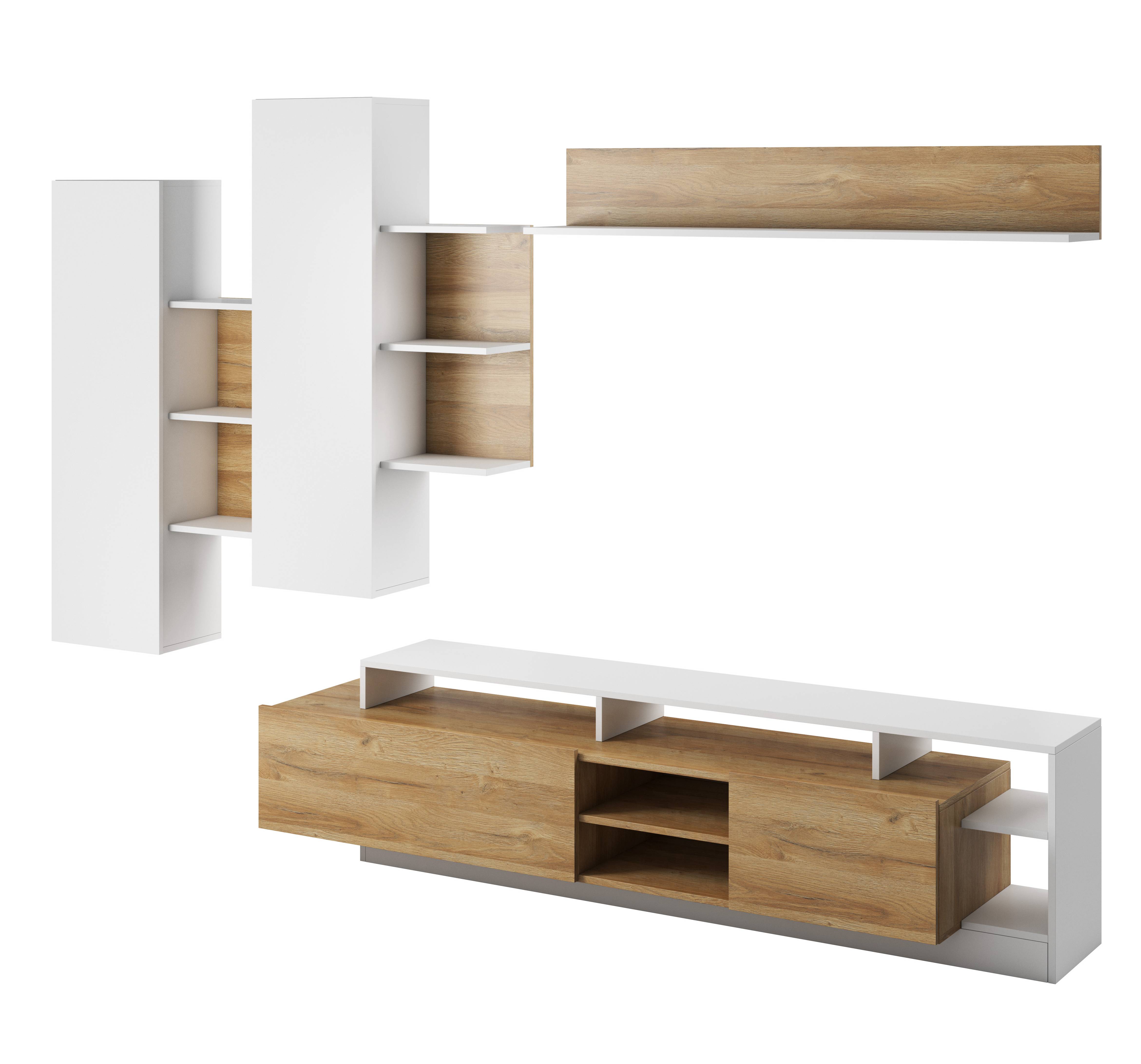 Unité murale ALVA SET (5 pièces) | Je commande ! | home24