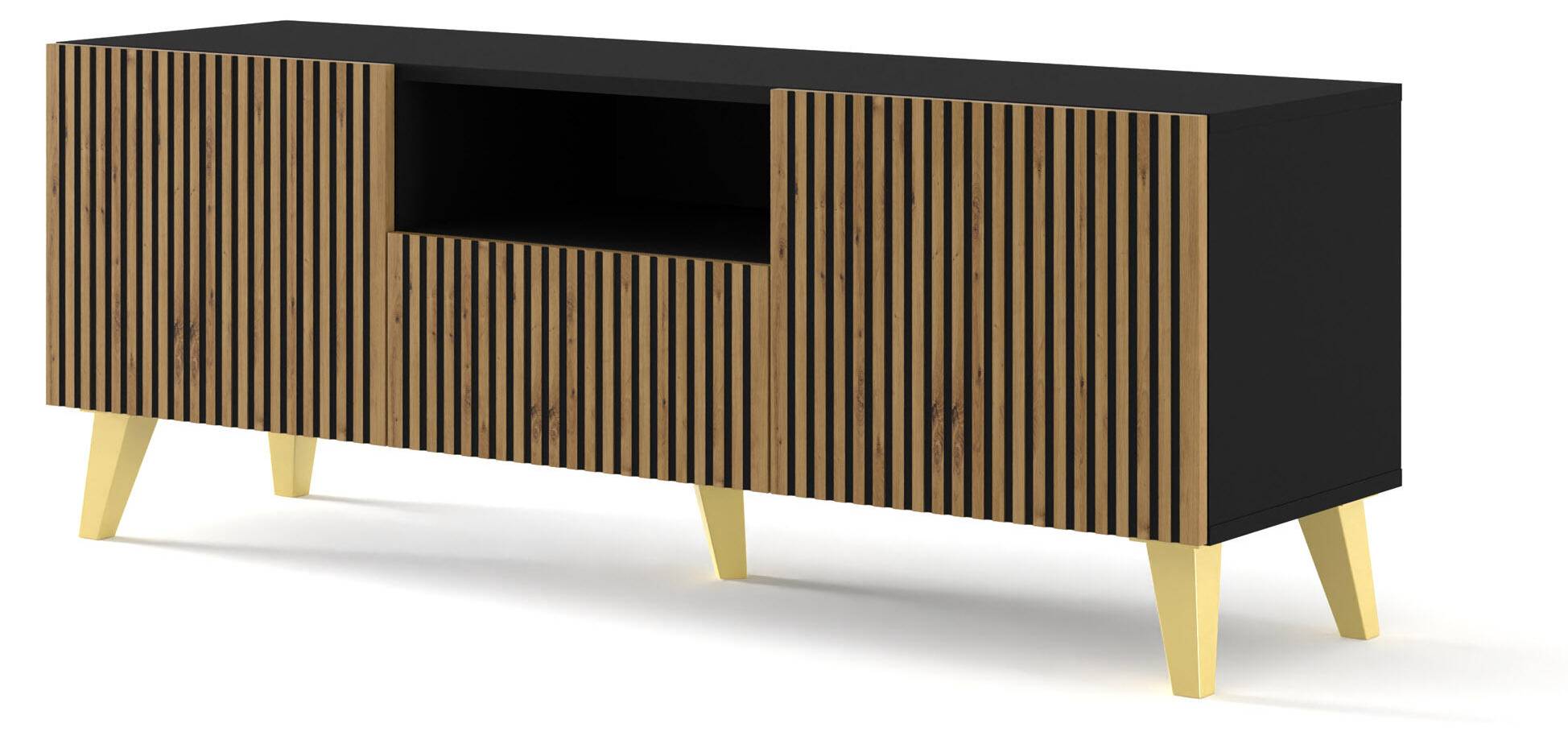 Tv lowboard RAVENNA P RTV150 2D1D kaufen | home24