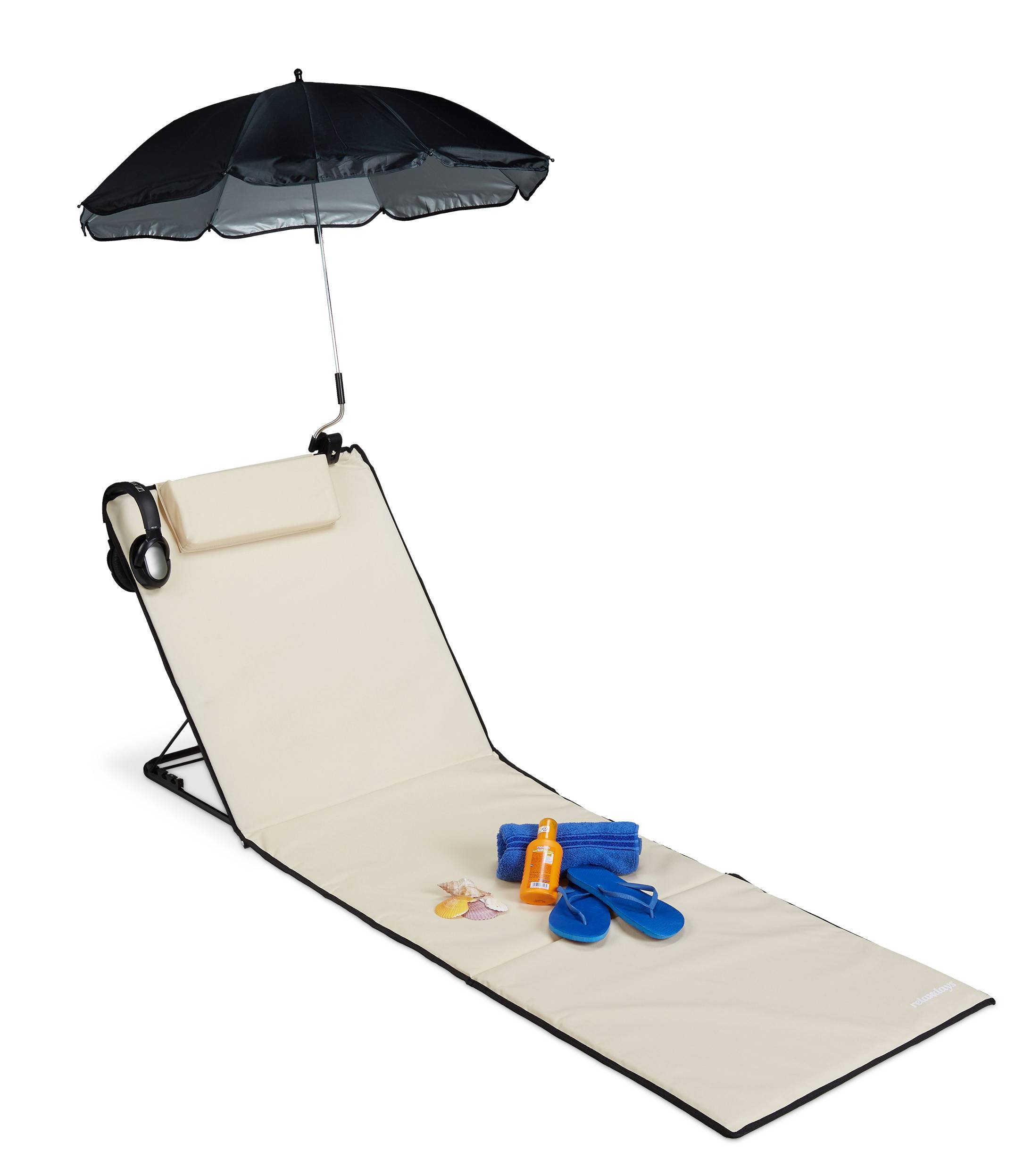 Strandmatte mit Sonnenschirm kaufen | home24