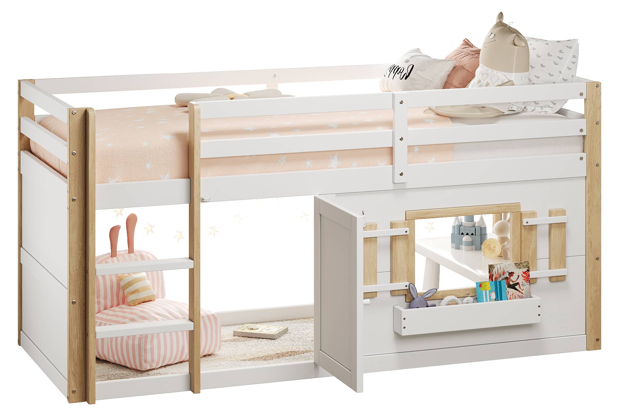Elegantes Hochbett Ab 3 Jahren Ebenbild
