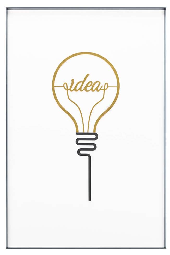 Image encadrée effet 3D Ampoule Vision | Je commande ! | home24