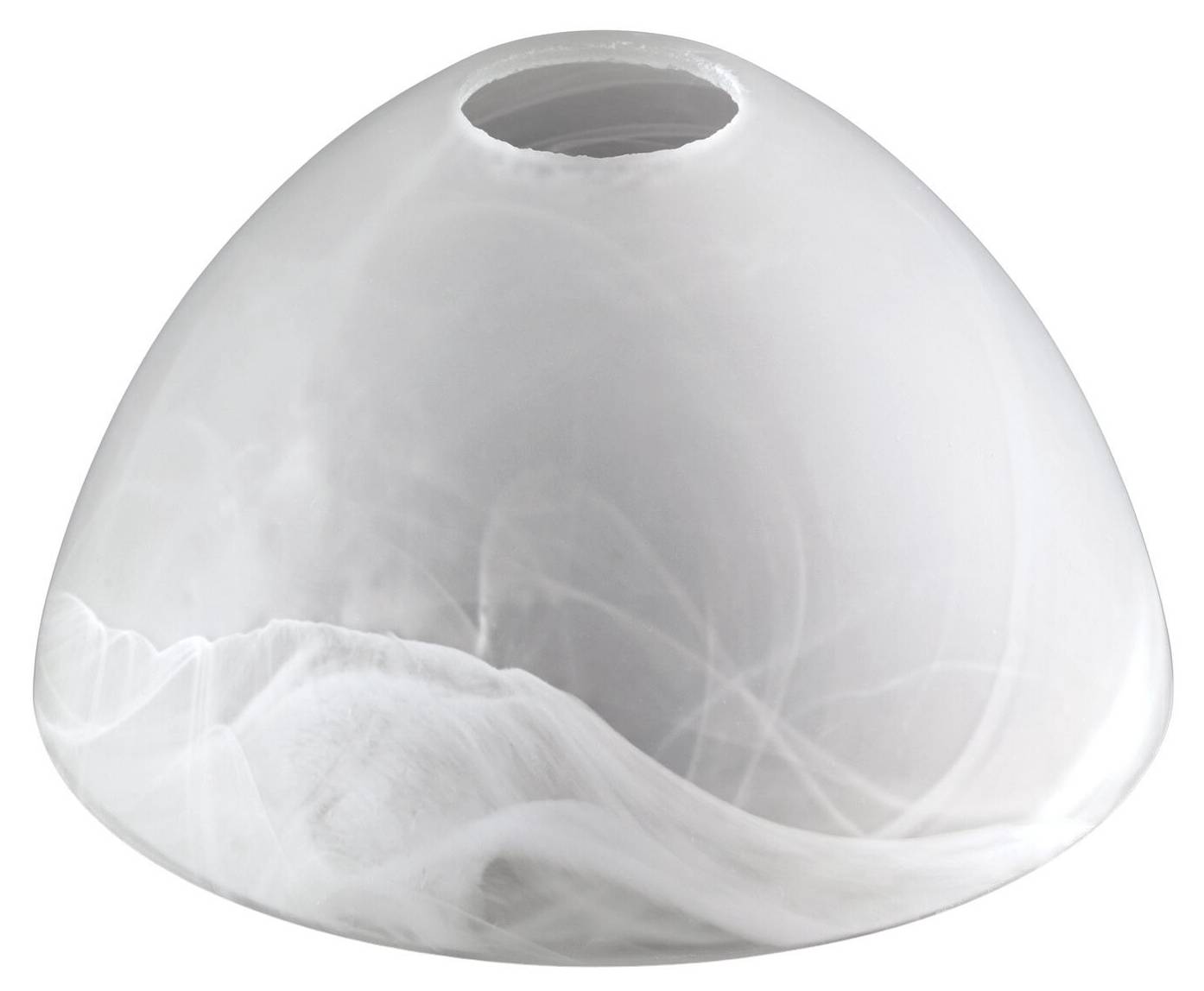 Lampenschirm Glas Wei