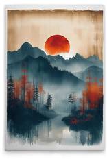 Leinwandbild Indian Summer Sunset kaufen | home24