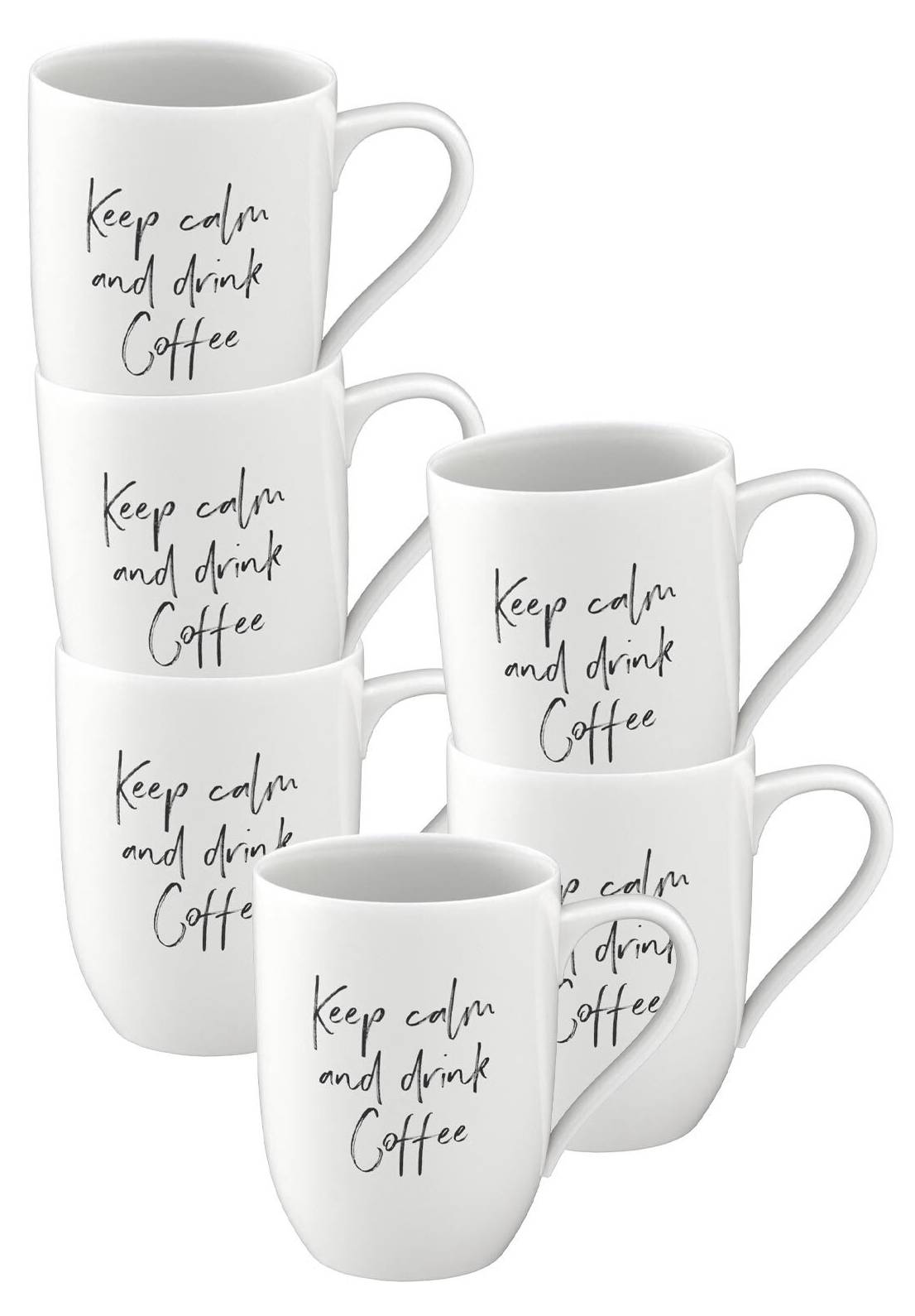 Becher Keep Calm Statement 6er Set kaufen | home24
