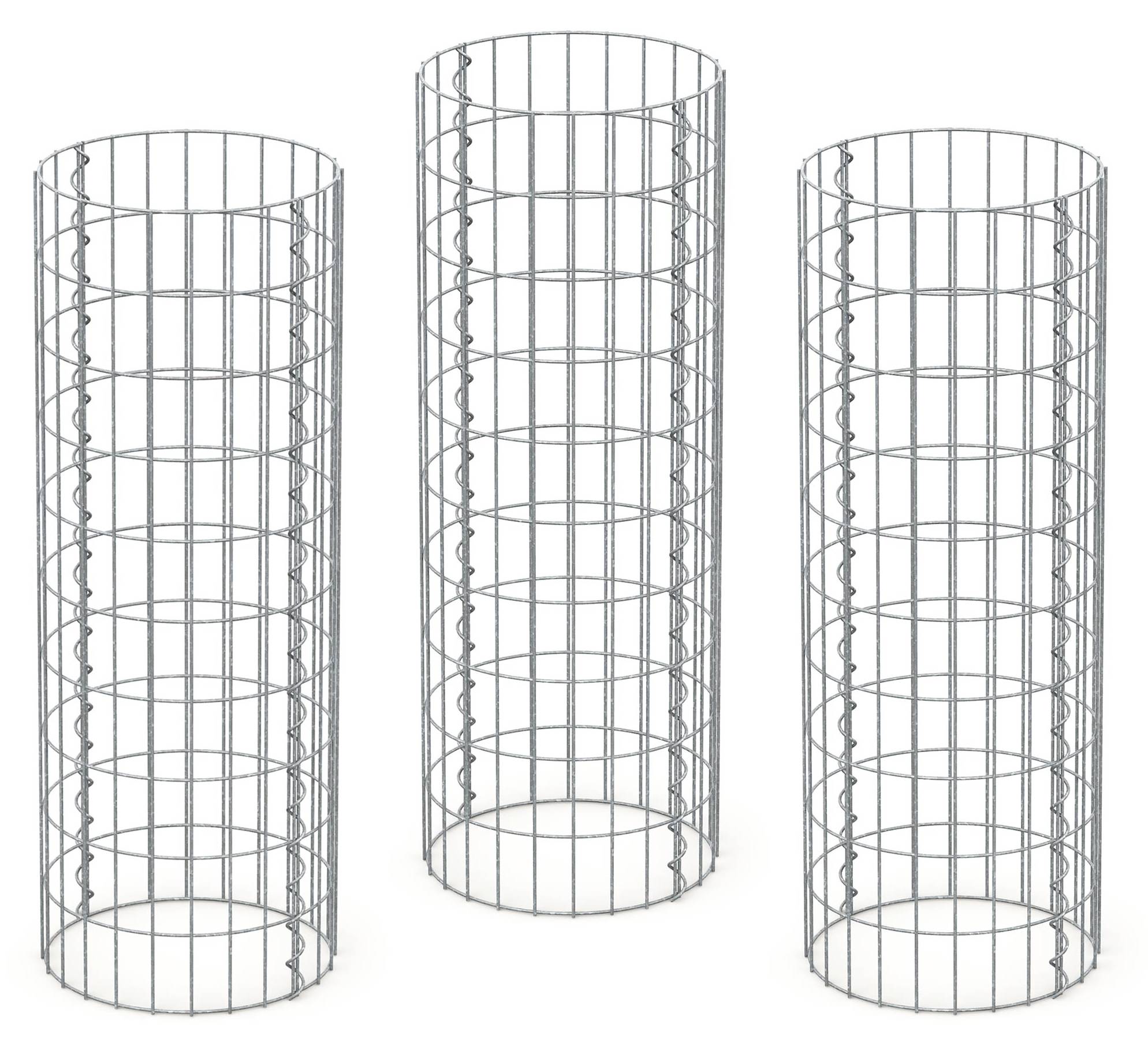 Gabione S ule Rund 35x100 Cm Kaufen Home24 gabione-s-ule-rund-35x100-cm-kaufen-home24