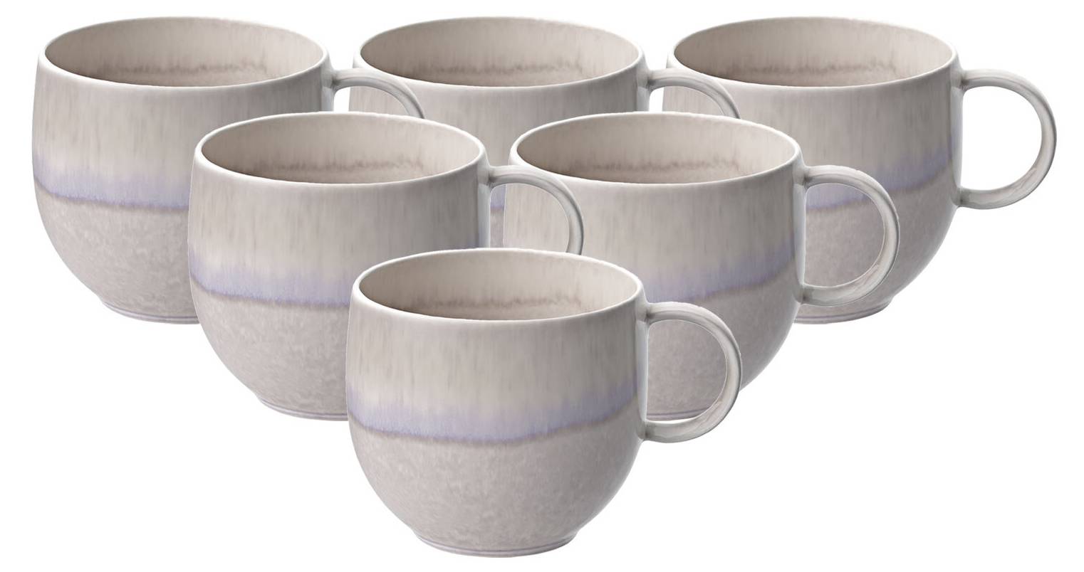 Henkelbecher Perlemor Sand 6er Set kaufen | home24