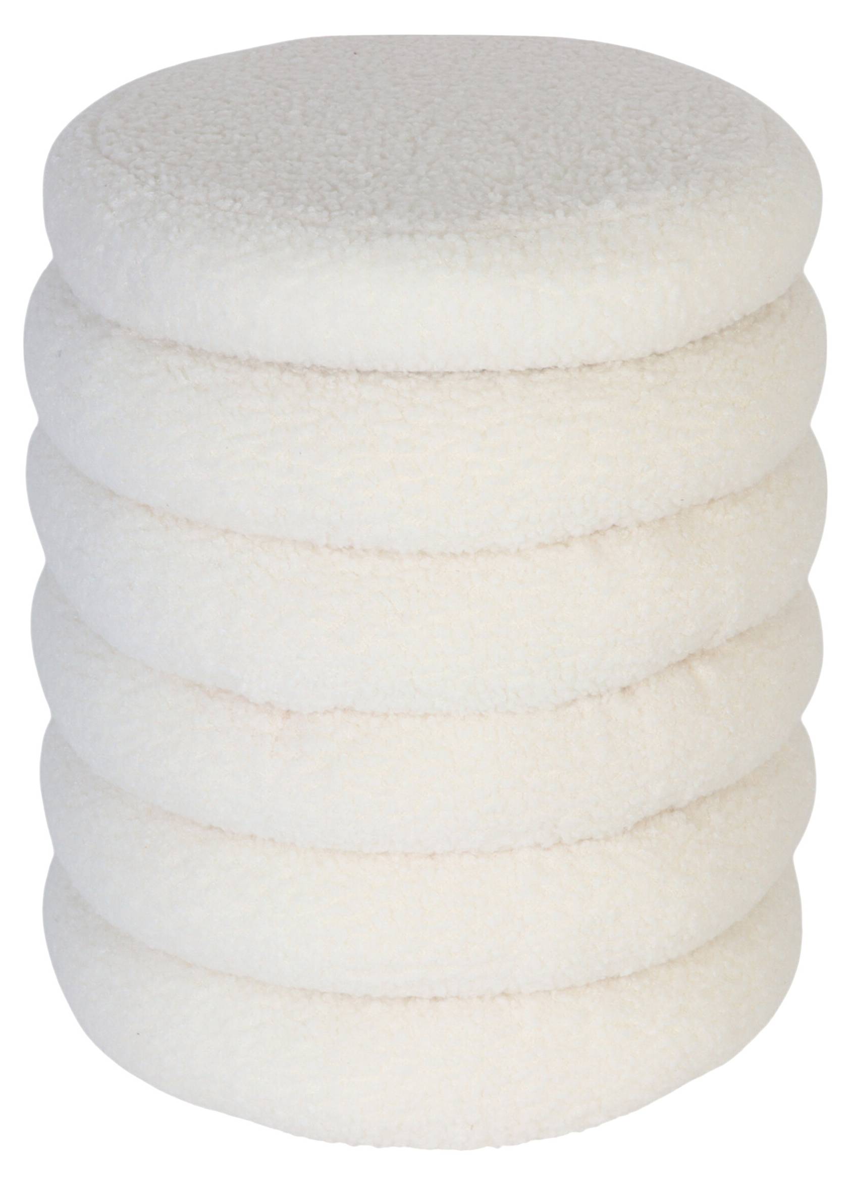 Hocker mit Stauraum Teddystoff kaufen | home24