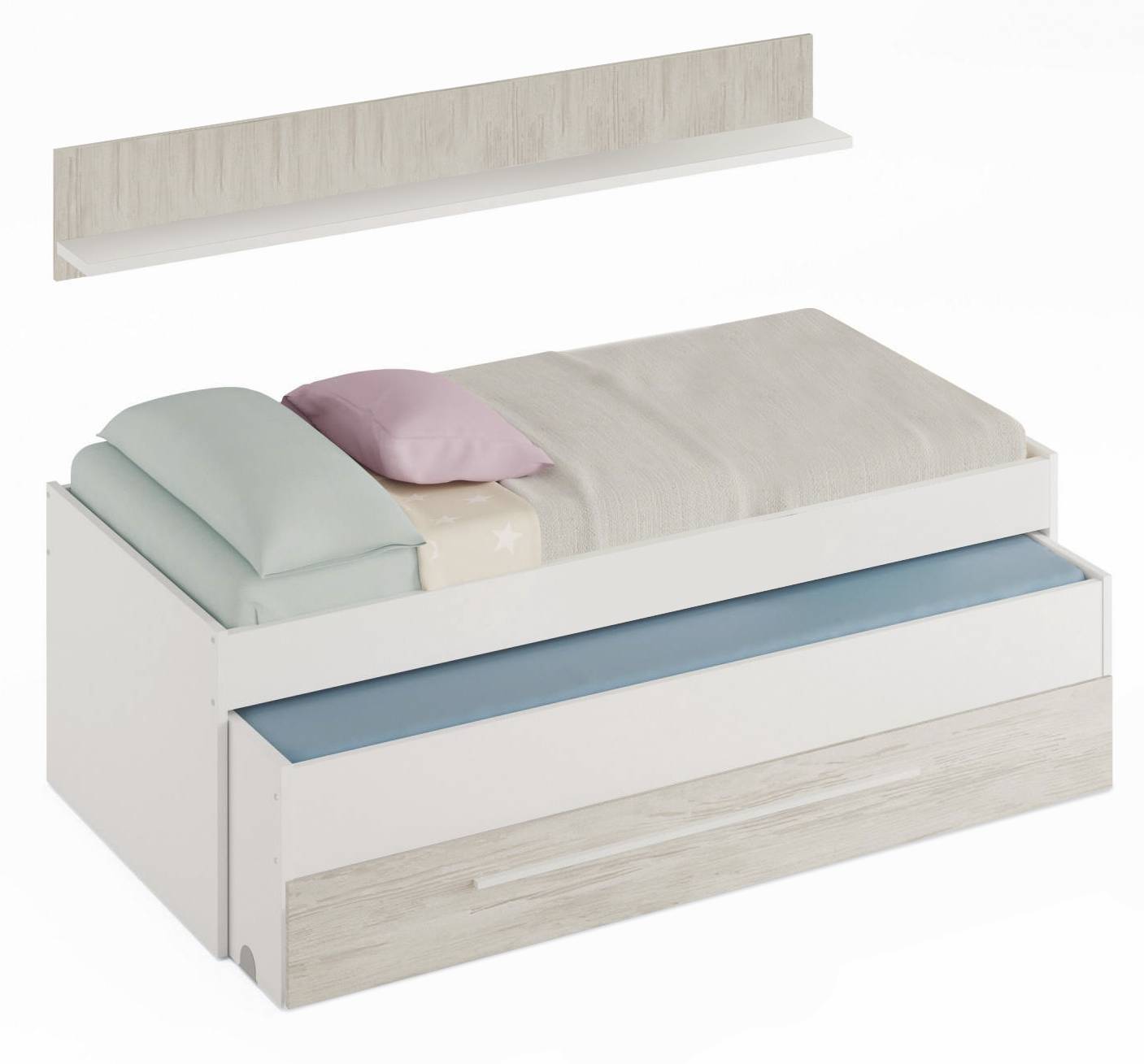 Lit simple Sunnyvale Blanc | Je commande ! | home24