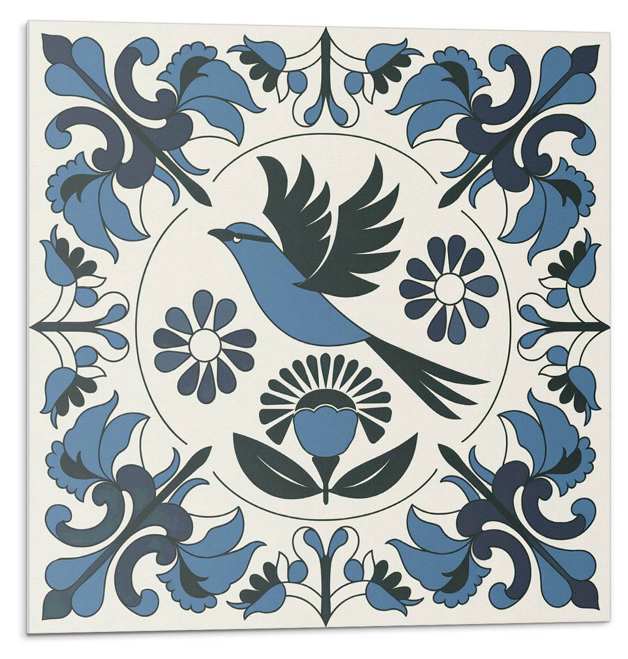 Fliesen Vogel & Blüte 9er Set kaufen | home24