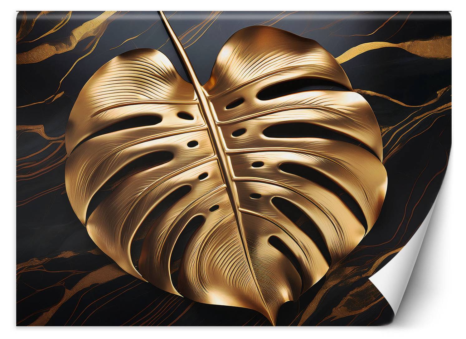 Fototapete Monstera Blatt abstrakt kaufen | home24