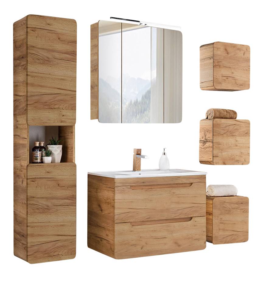 Badmöbel Set in Wotaneiche kaufen | home24
