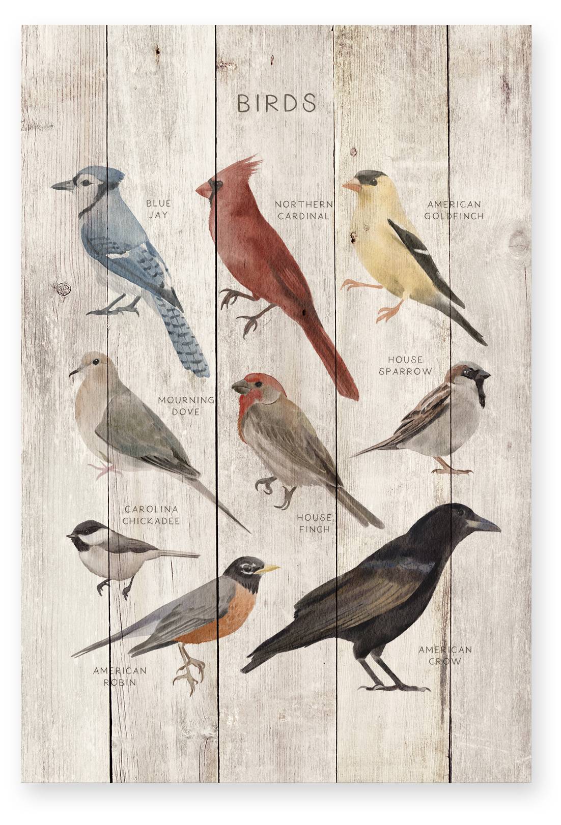 Holzpaneel Vögel kaufen | home24