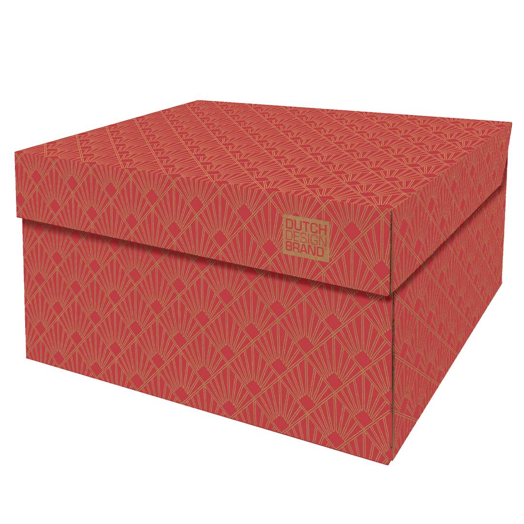 Speicherbox mit Deckel Velvet Red kaufen | home24
