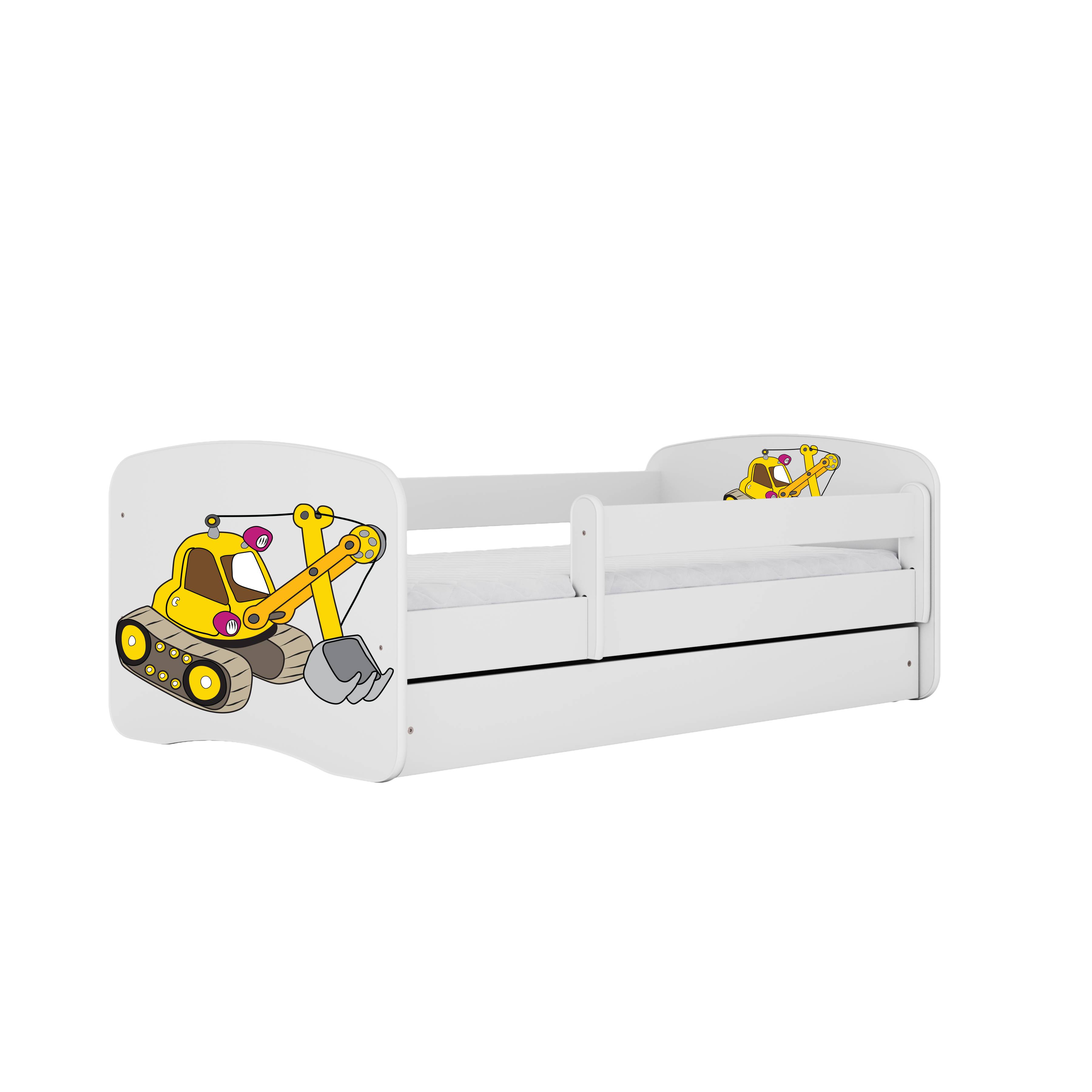 Kinderbett Bagger 90x200