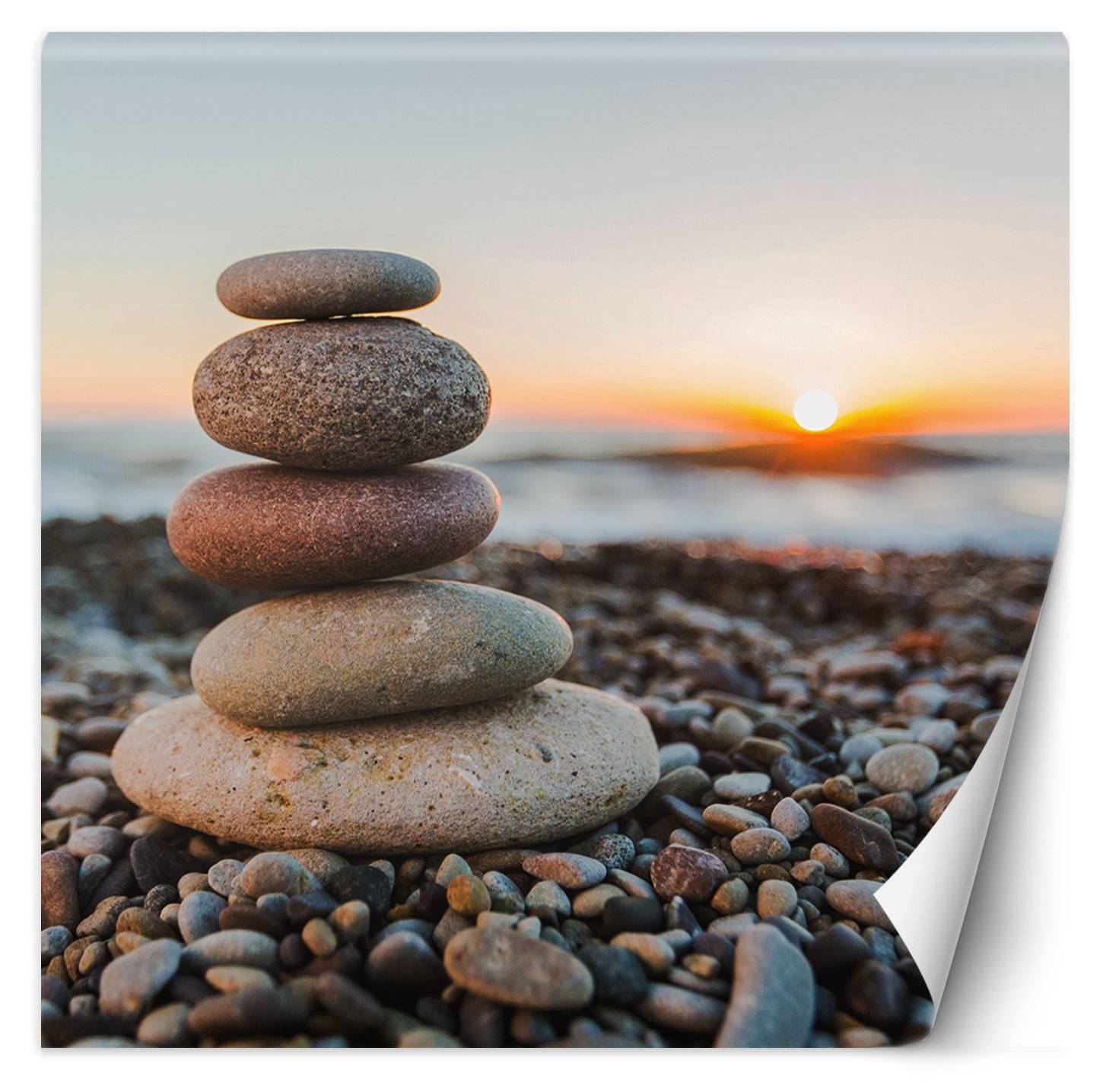 Fototapete Stein Strand Zen kaufen | home24