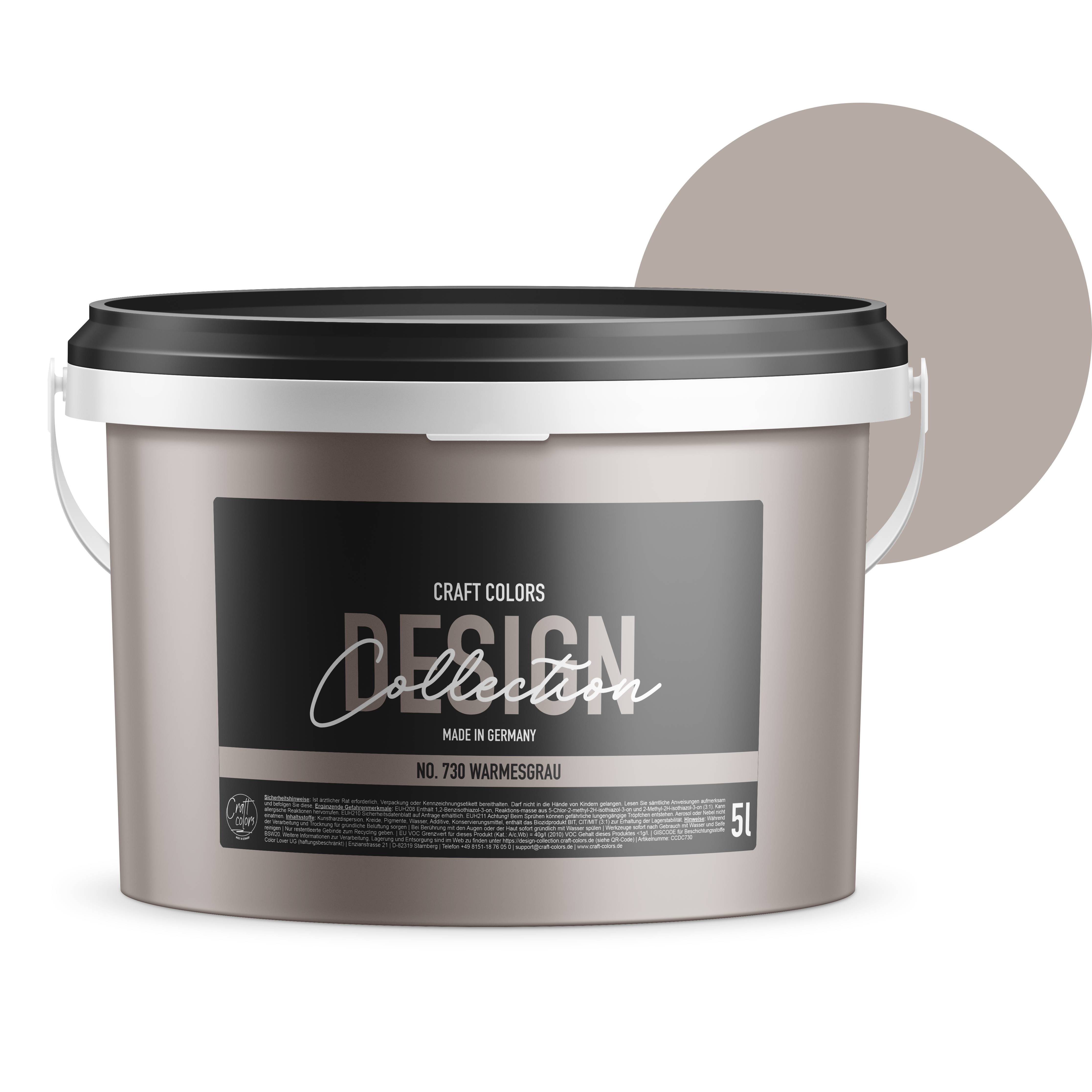 Wandfarbe DC Warmes Grau No.730 kaufen | home24