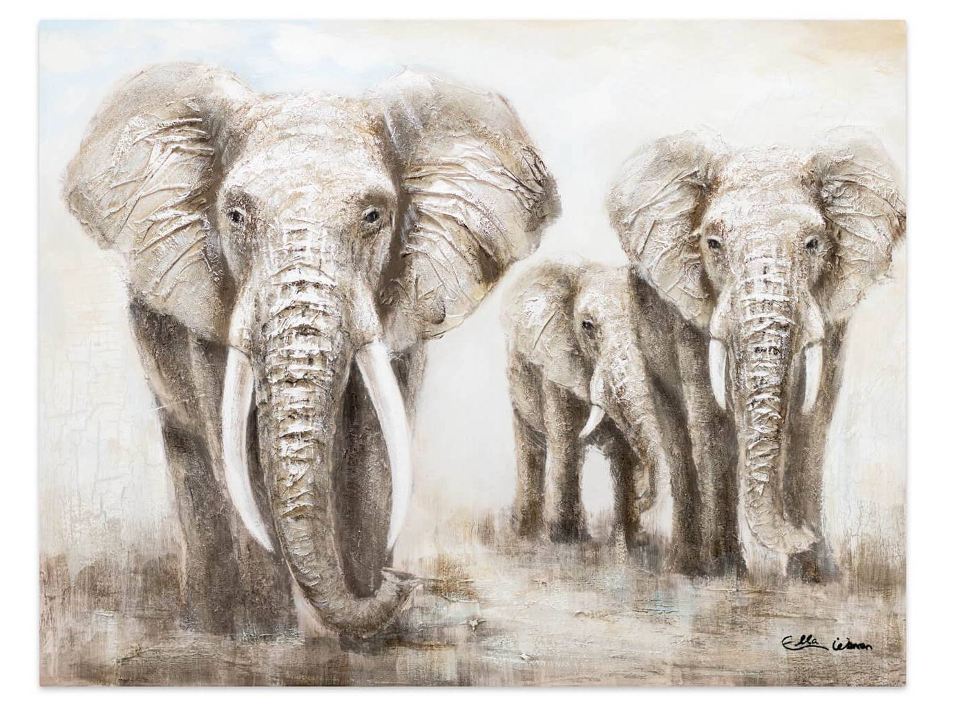 Acrylbild Handgemalt Elefant Zam kaufen | home24