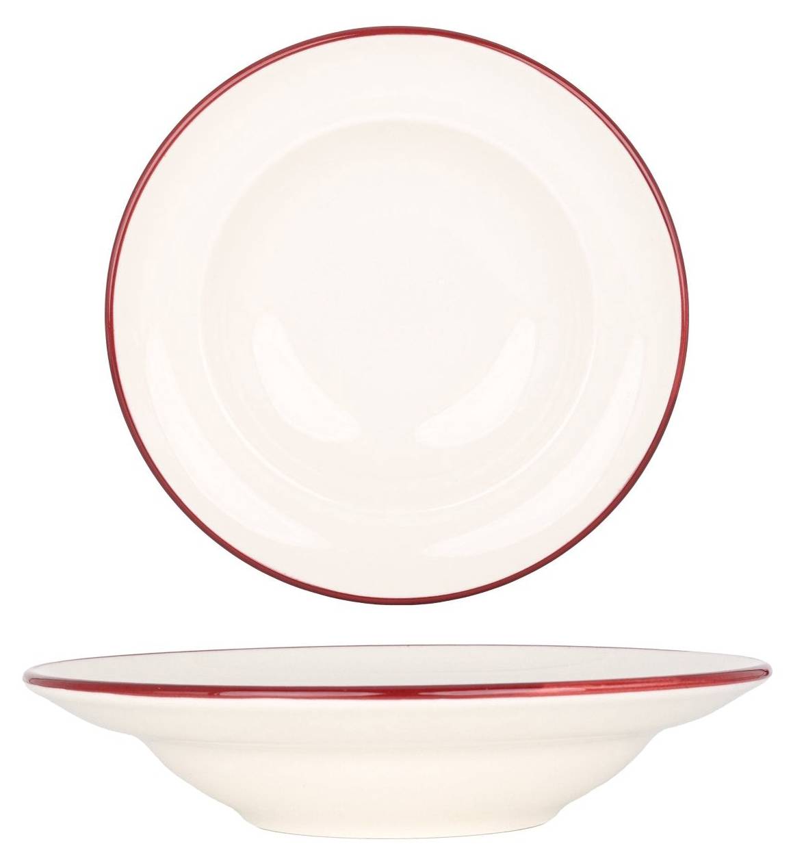 Pasta Teller Linea Burgundy 2er set kaufen | home24