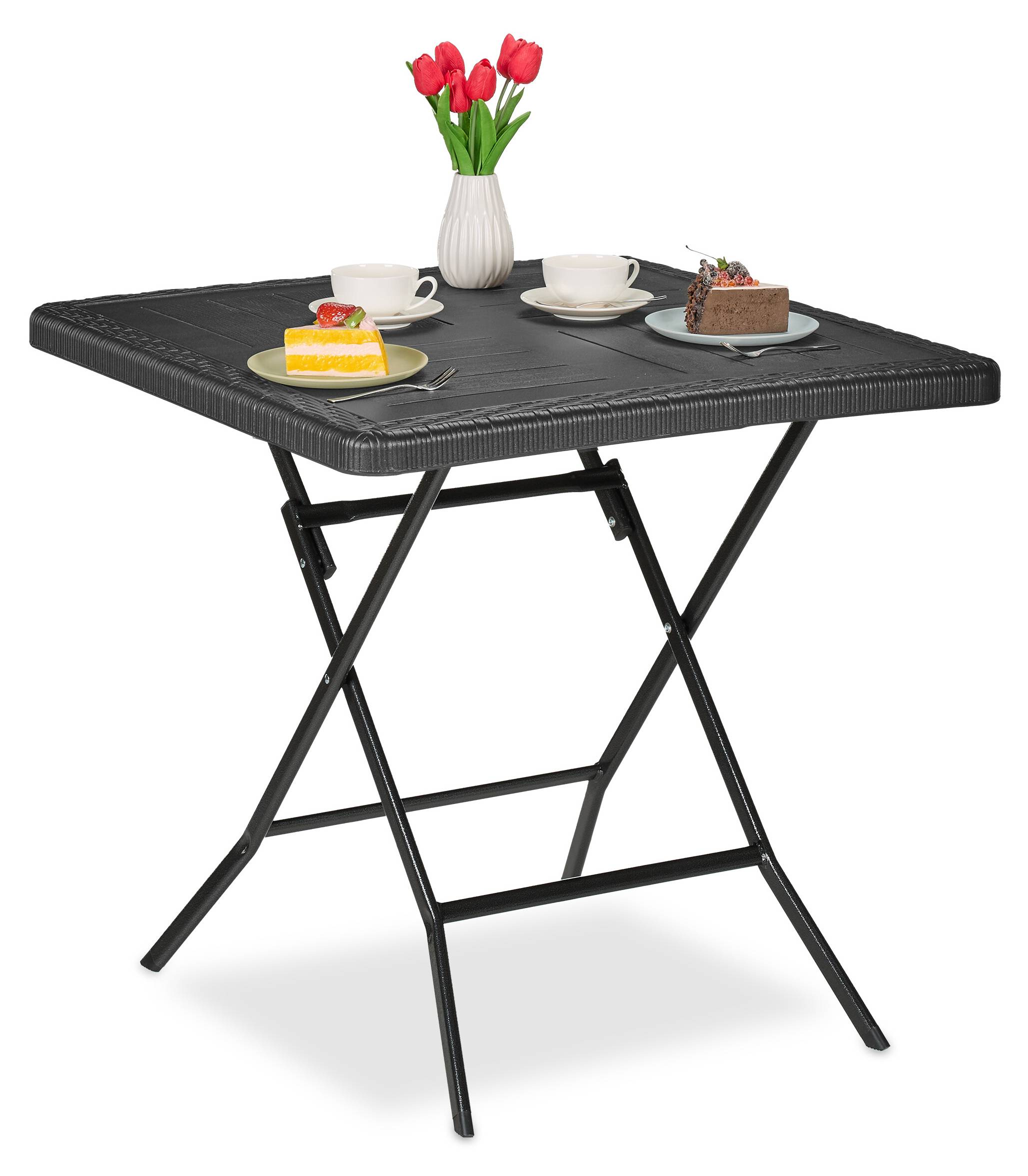 Table de jardin pliante effet bois | Je commande ! | home24