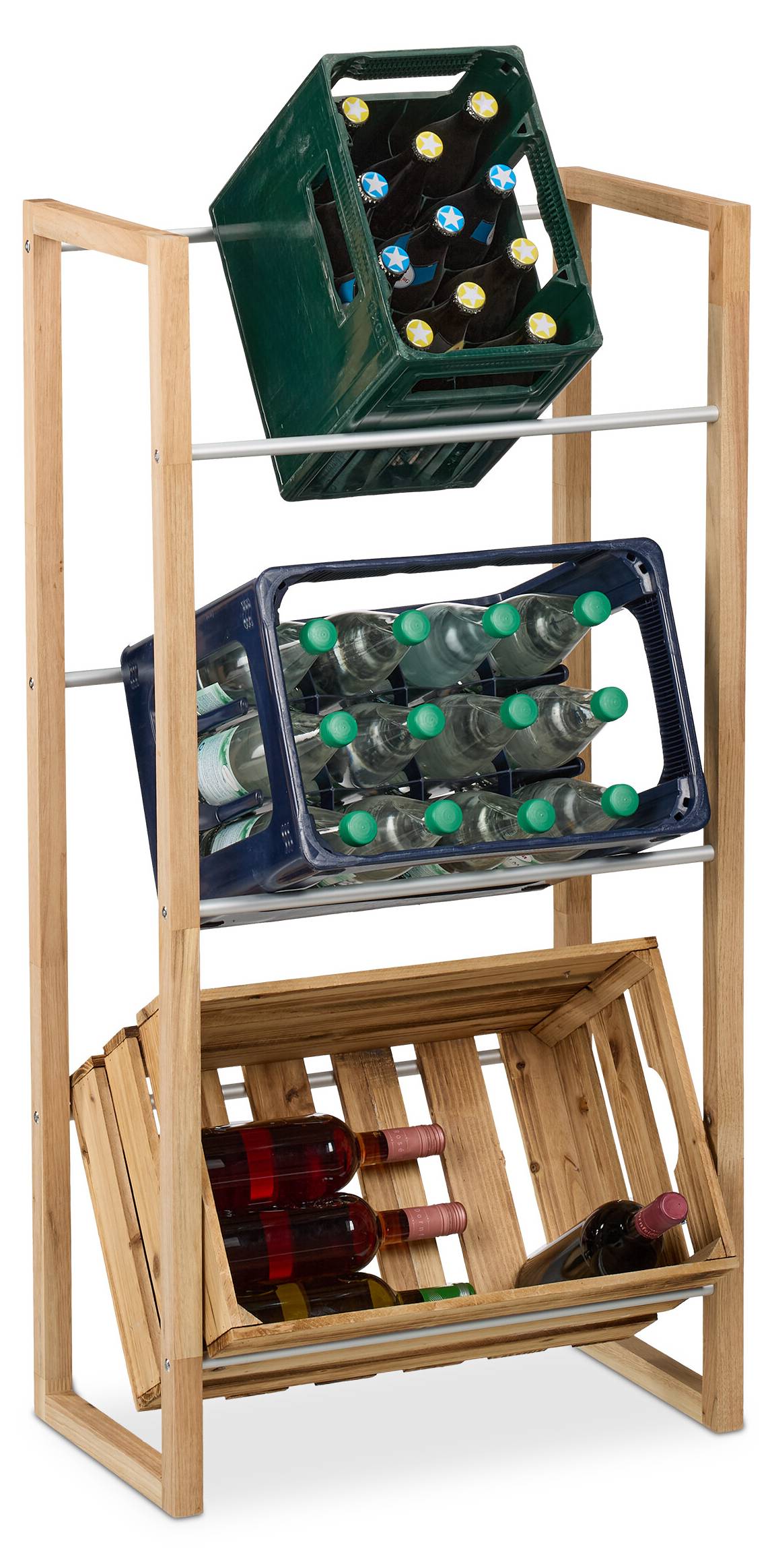 Rangement caisses boissons pour 3 bacs | Je commande ! | home24