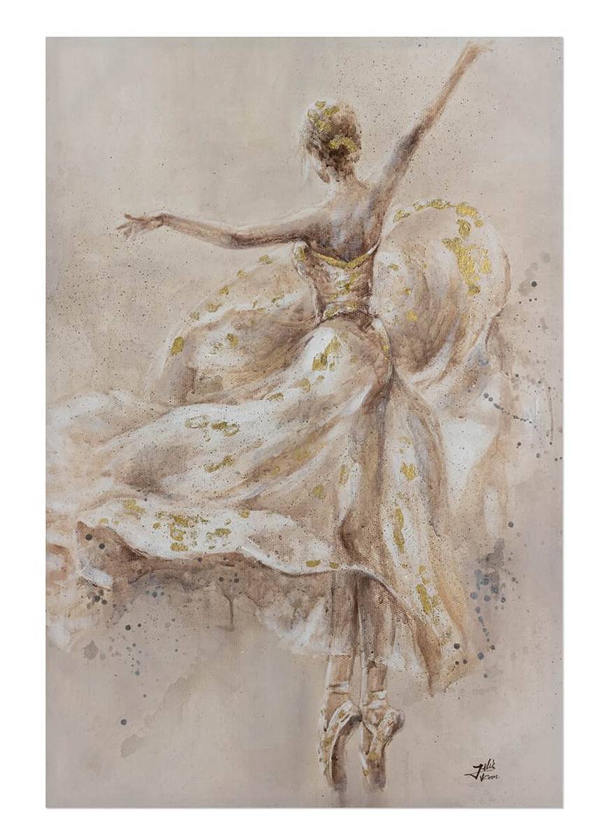 Tableau peint à la main Ballerina Solo | Je commande ! | home24
