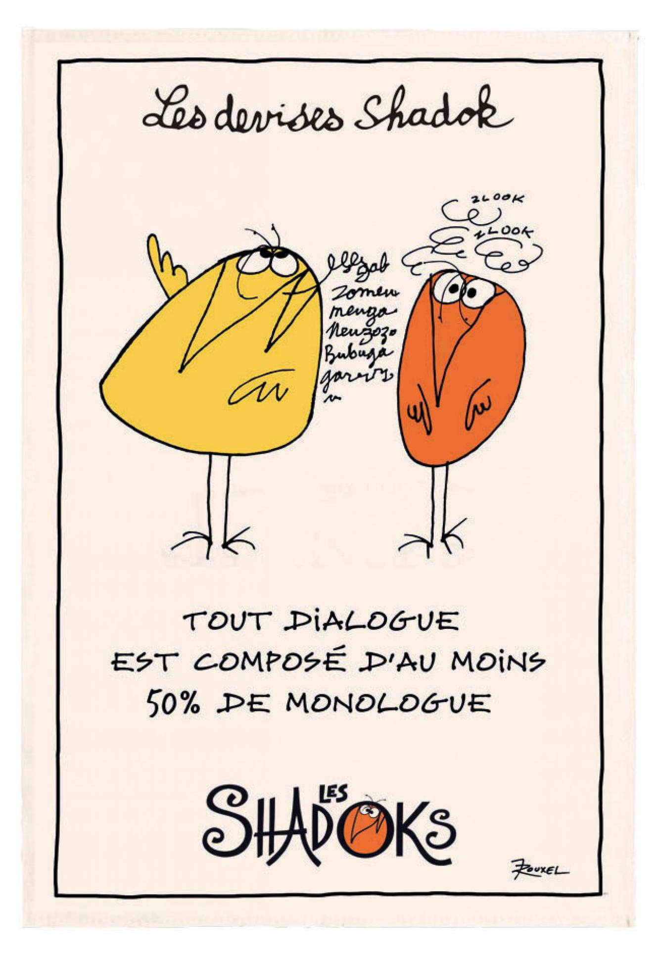 Geschirrtuch Shadoks Dialogue kaufen | home24