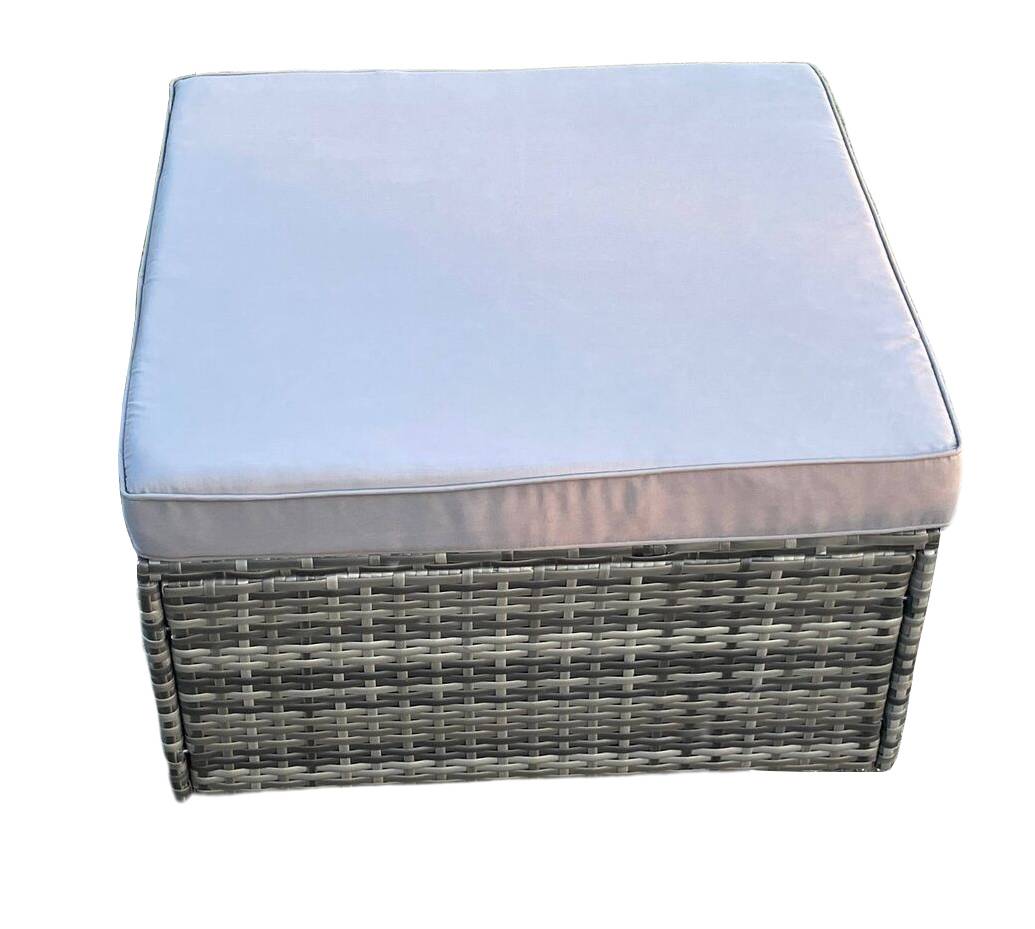 1 Sitzer Rattan Hocker Gartenmöbel Set kaufen | home24