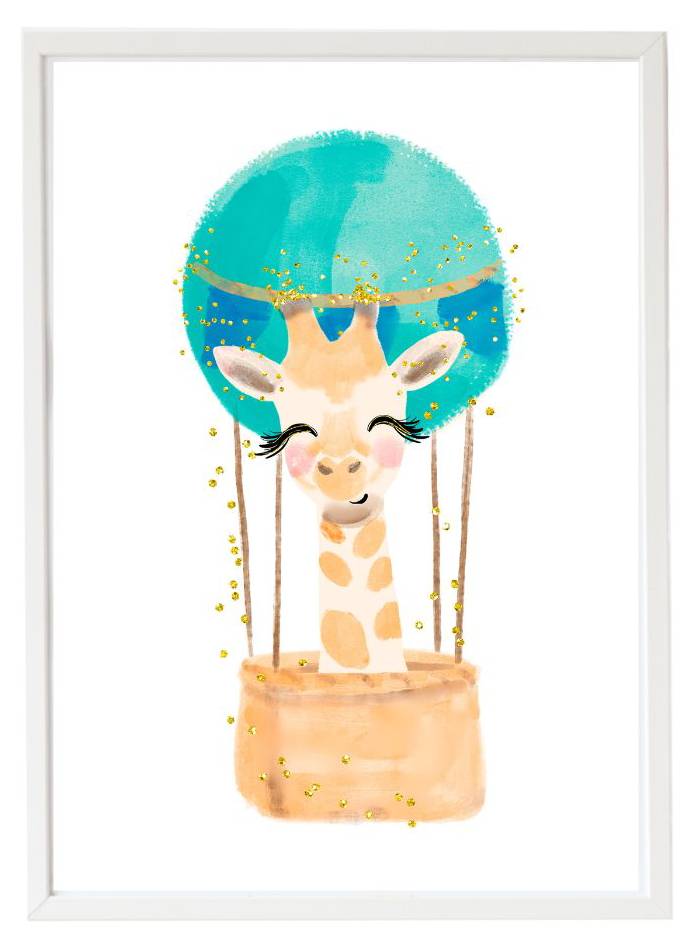 Kinderbild Giraffe Ballon kaufen | home24