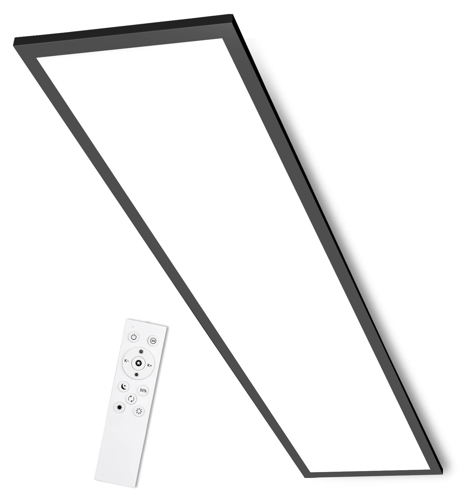 LED Panel 120x30 Schwarz PA1061WB kaufen | home24